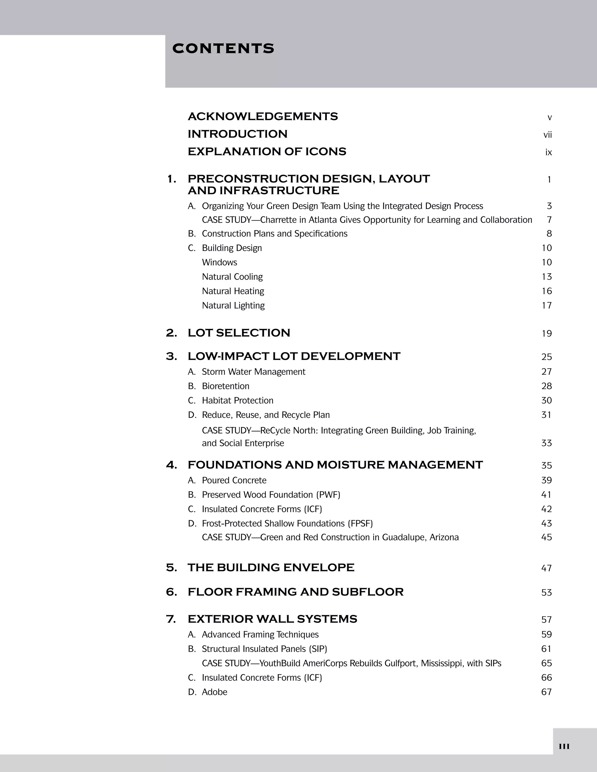 A Green Building Guide for YouthBuild Affiliates | PDF