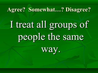 Agree or disagree | PPT