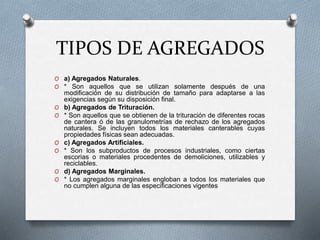 Agregados | PPTX