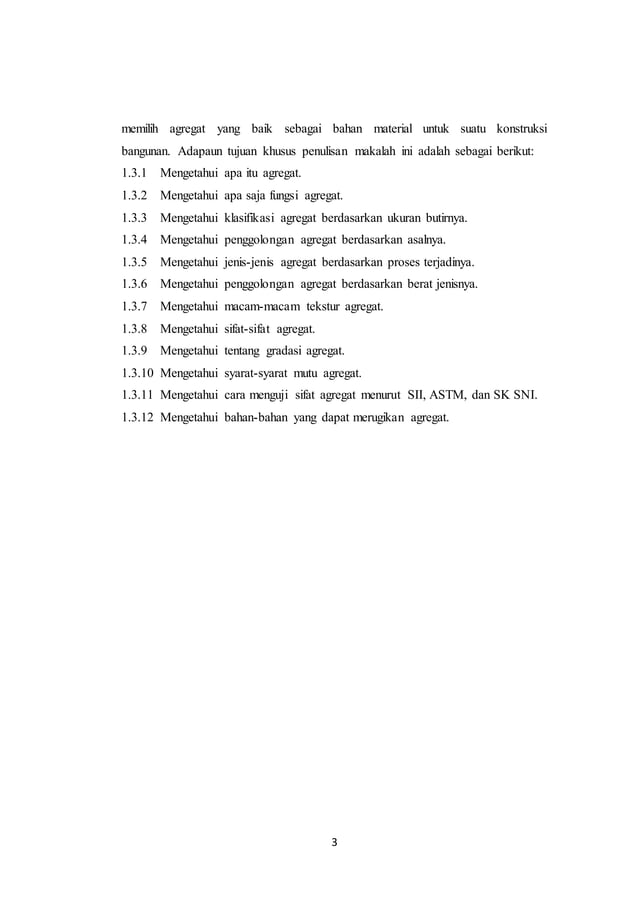 Agregat sebagai bahan bangunan | DOCX