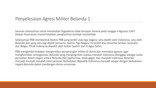 Agresi militer 1 kel.3 | PPTX