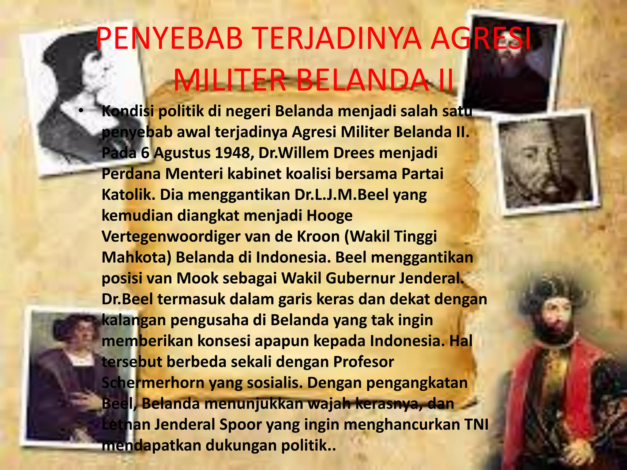 Agresi militer belanda ii | PPTX