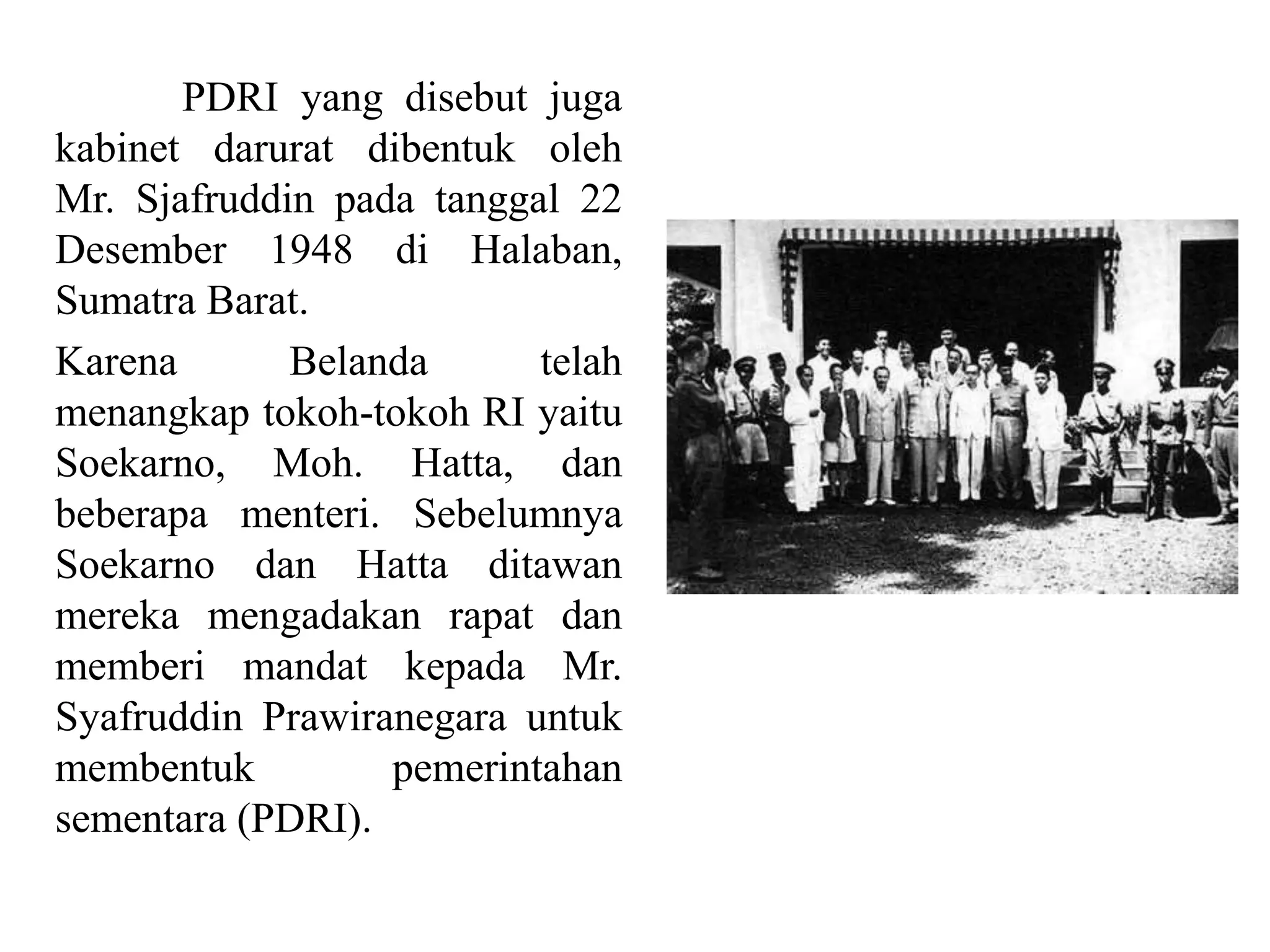 Agresi Militer Belanda II dan PDRI | PPTX