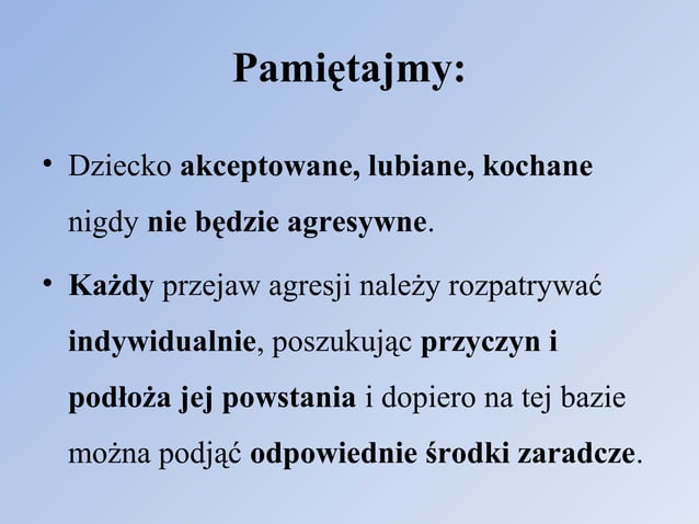 Agresja prezentacja | PPT