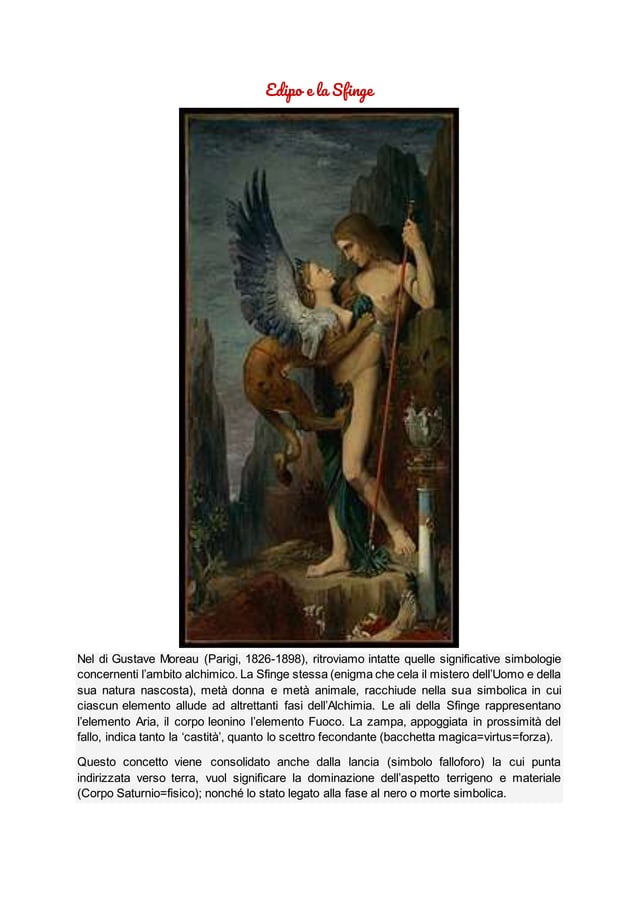 Edipo e la sfinge | DOCX