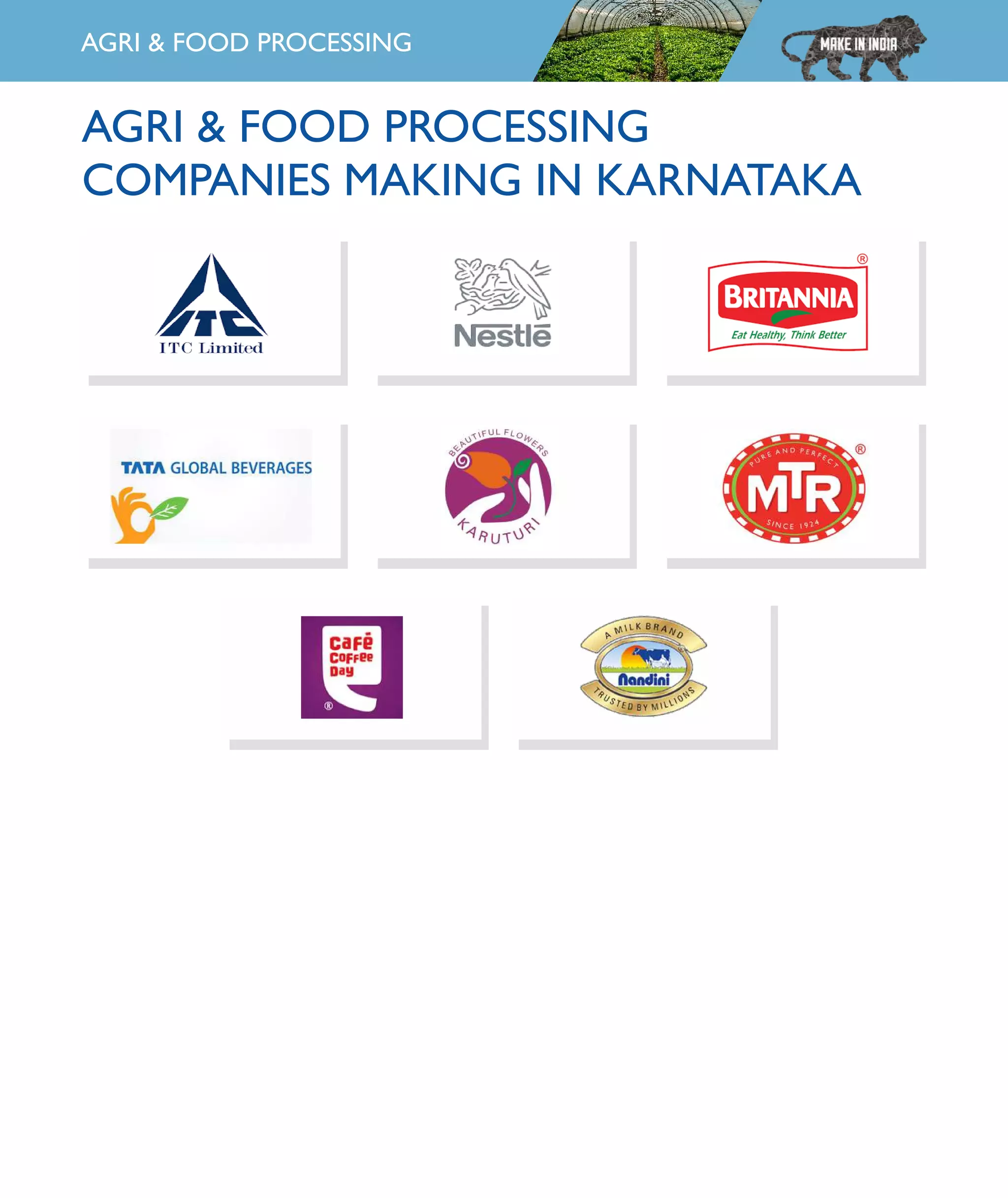 AGRI & FOOD PROCESSING | PDF