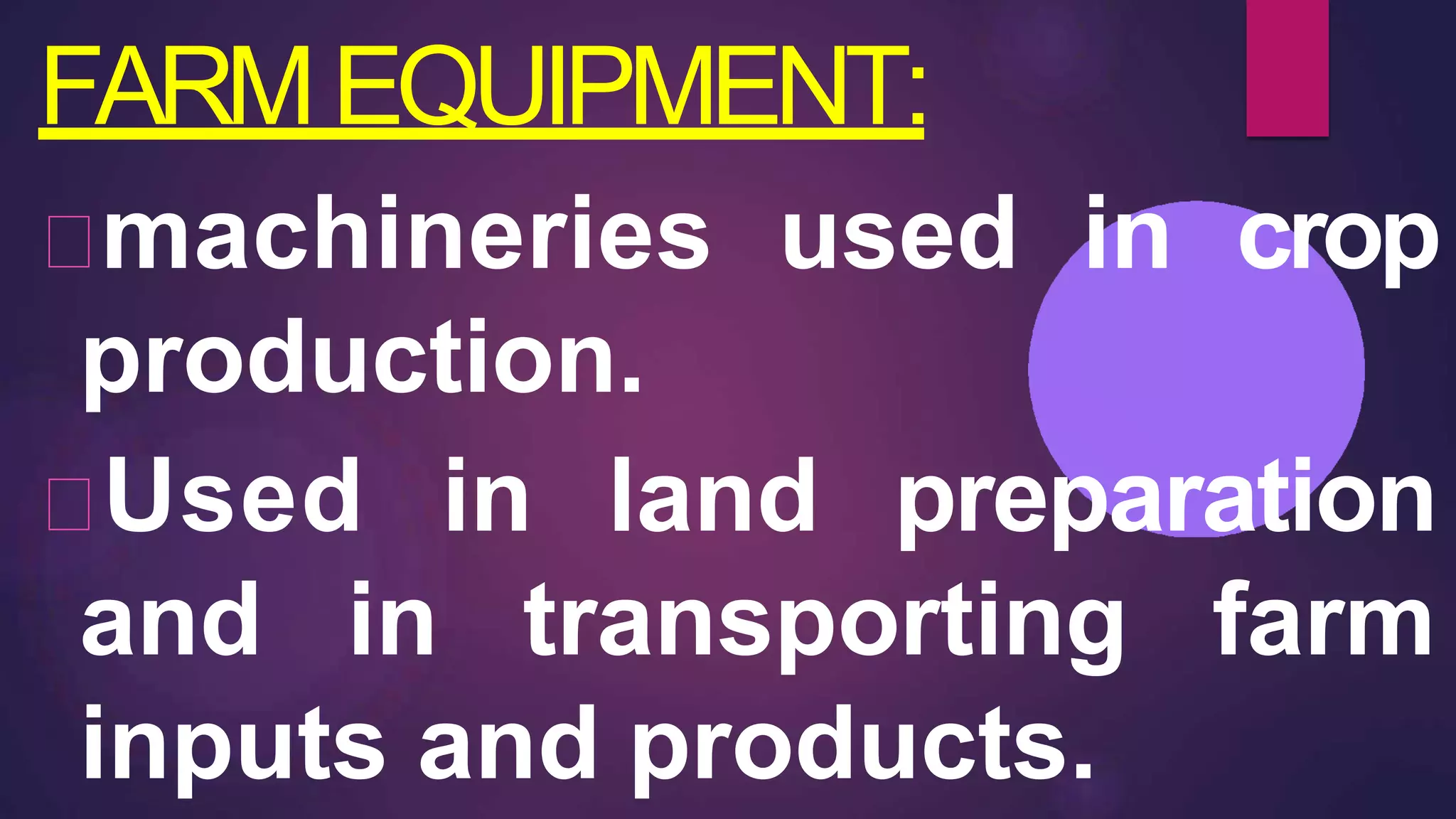 Agri-crop production | PPTX