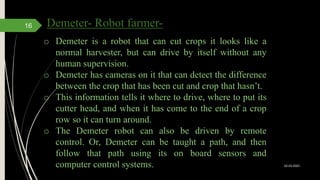 Agri-Robots.pptx | Agriculture | Industries