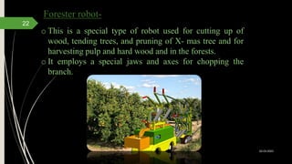 Agri-Robots.pptx | Agriculture | Industries