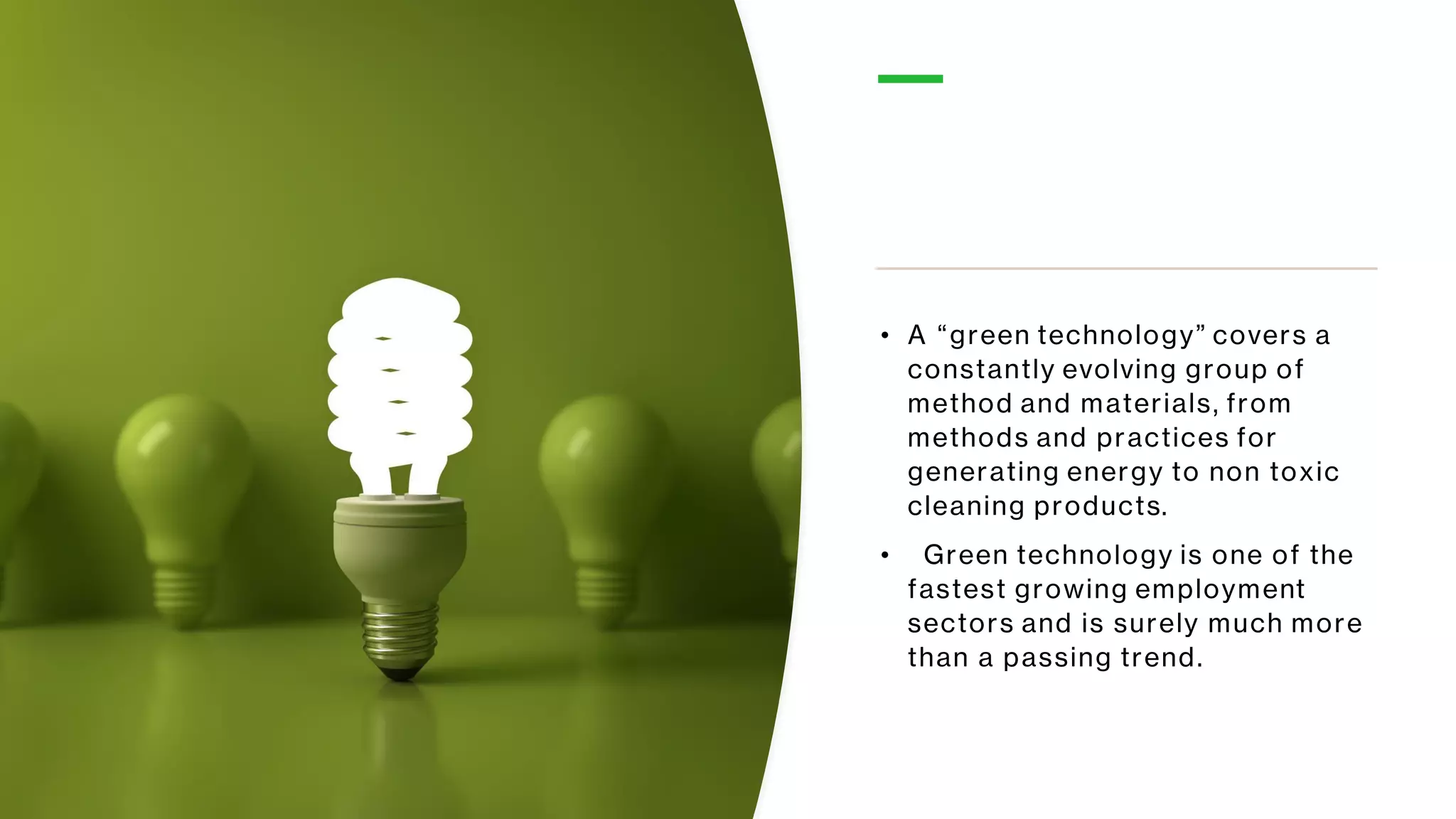 green technology | PPT