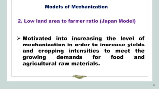 Basic Farm Machineries and Mechanization | PDF