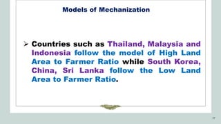 Basic Farm Machineries and Mechanization | PDF