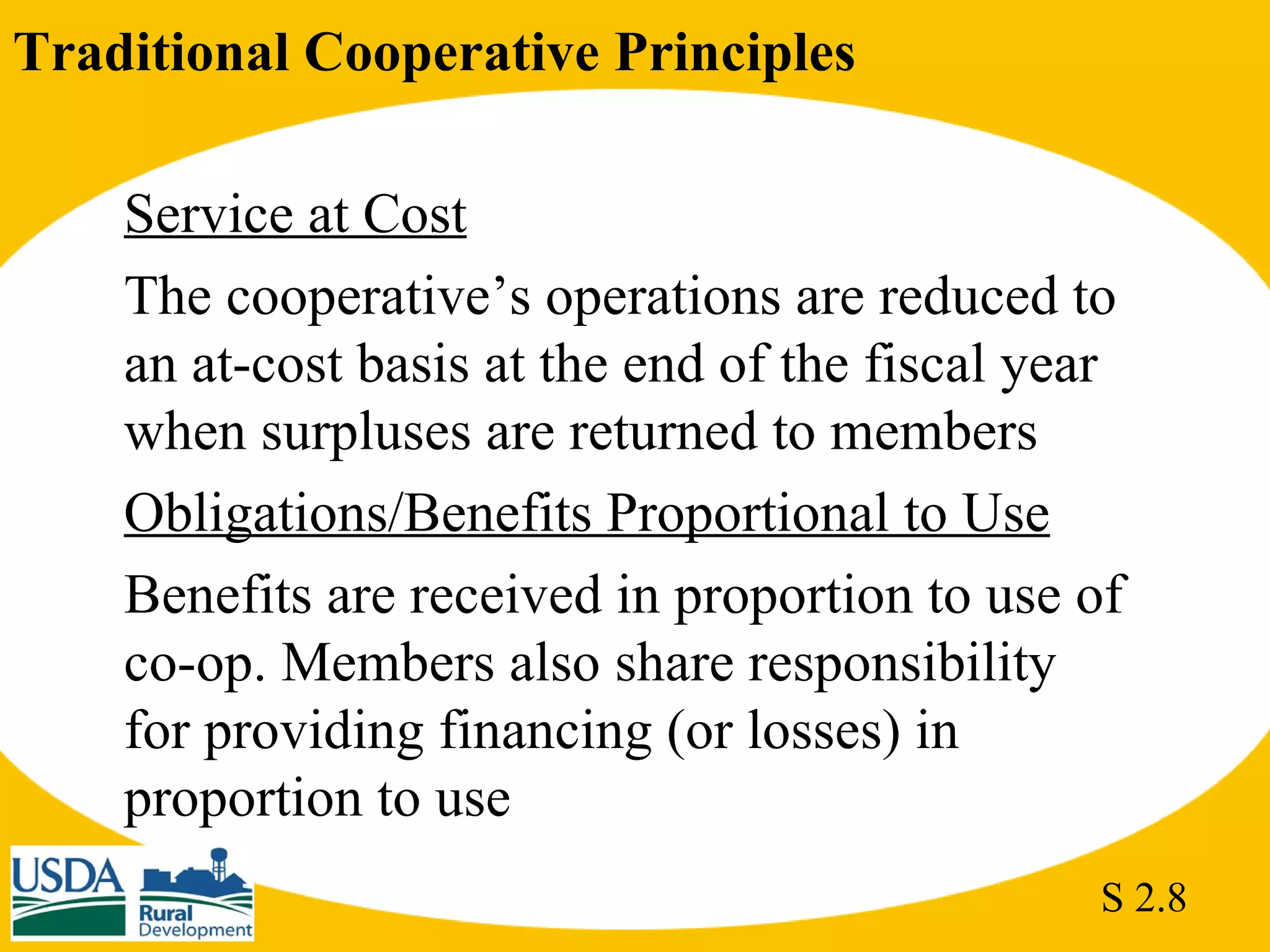 Agri 2301 part I ch 2 cooperative principles | PPT
