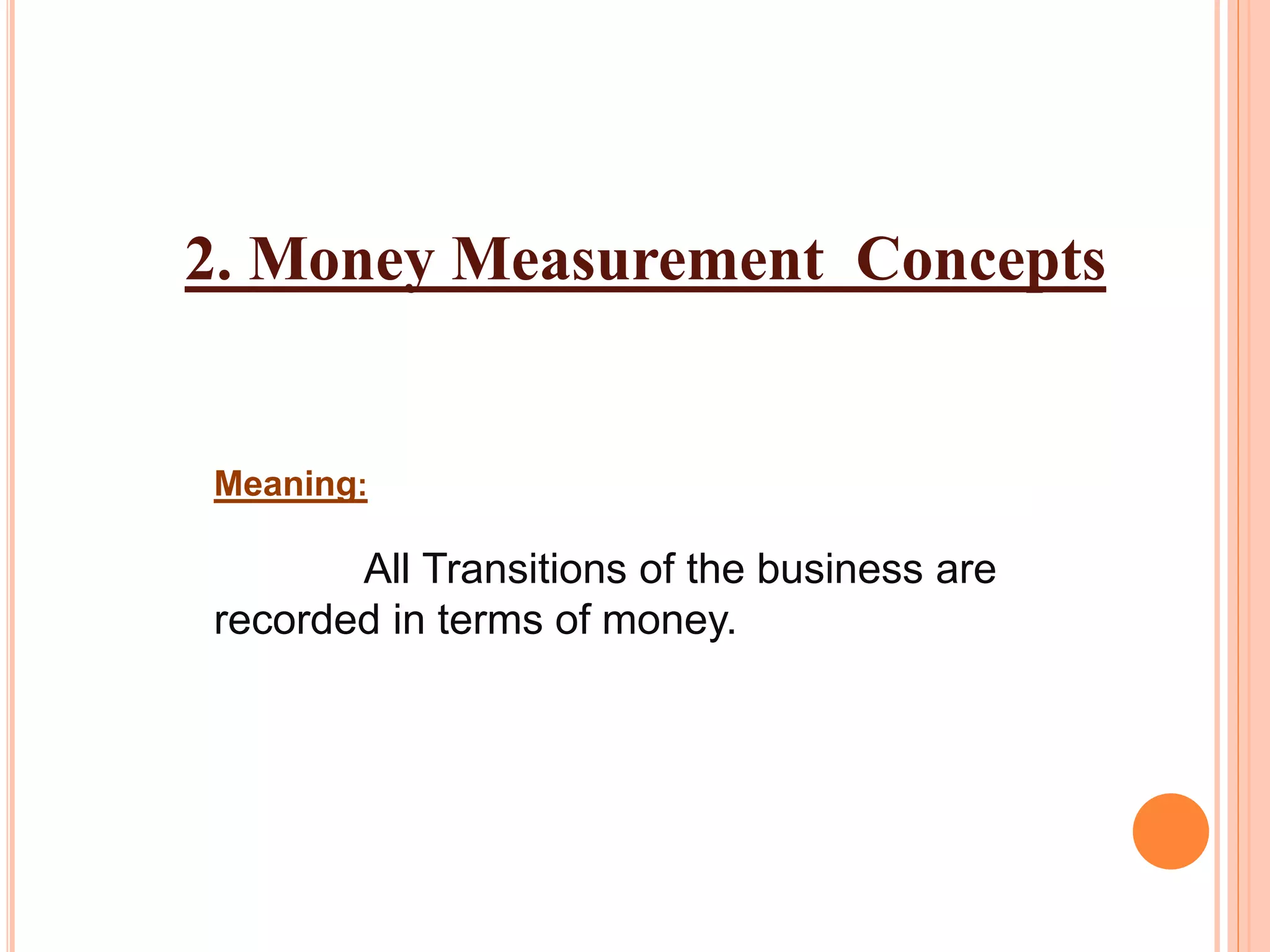 Accounting Concepts | PPTX
