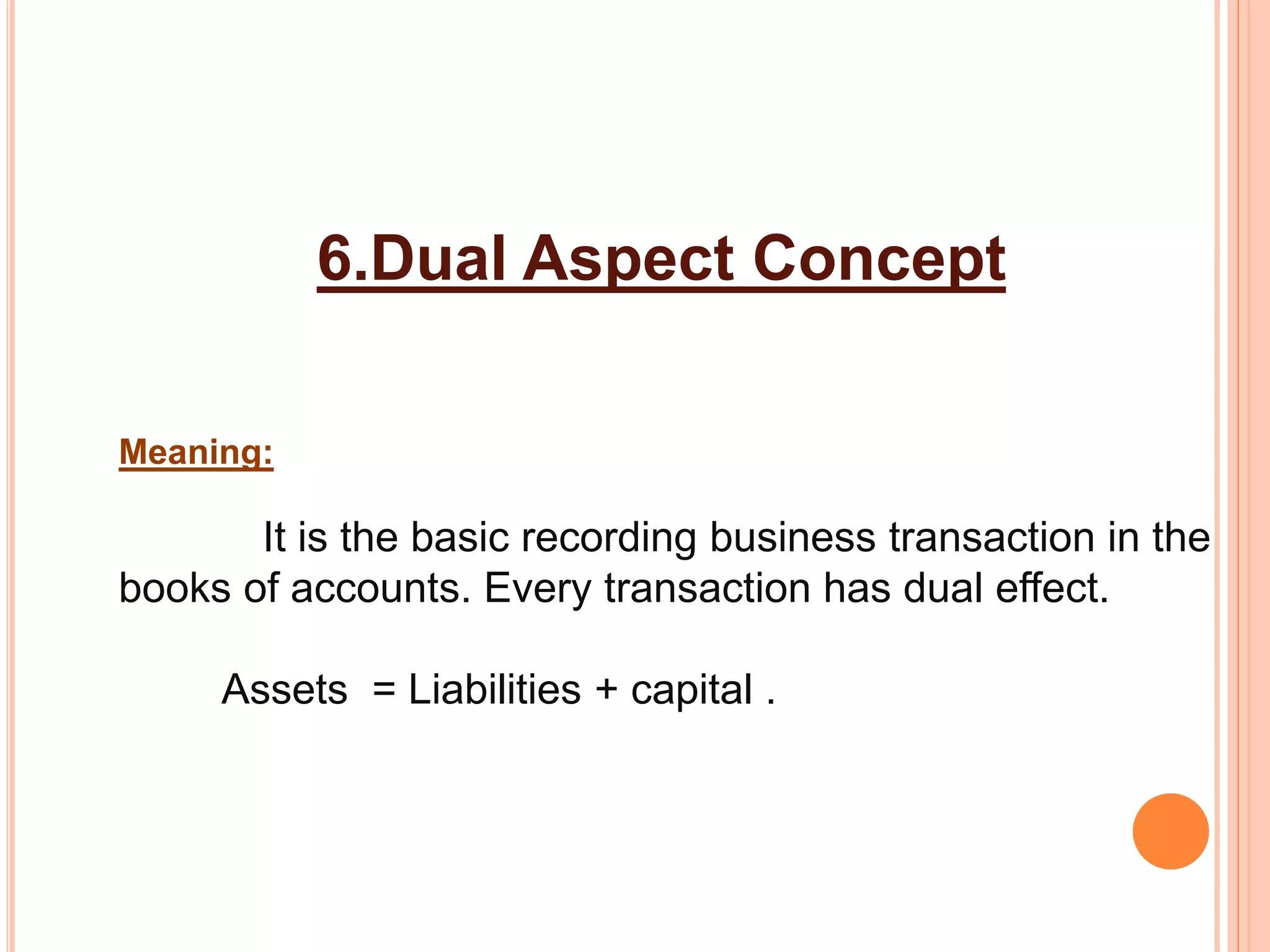 Accounting Concepts | PPTX