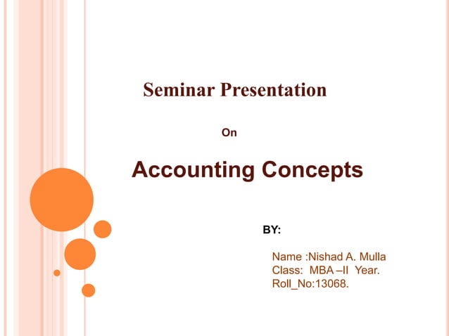 Accounting Concepts | PPT