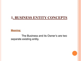 Accounting Concepts | PPTX