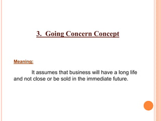 Accounting Concepts | PPTX