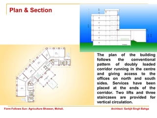 FORM FOLLOWS SUN: Agriculture Bhawan, Mohali | PPT