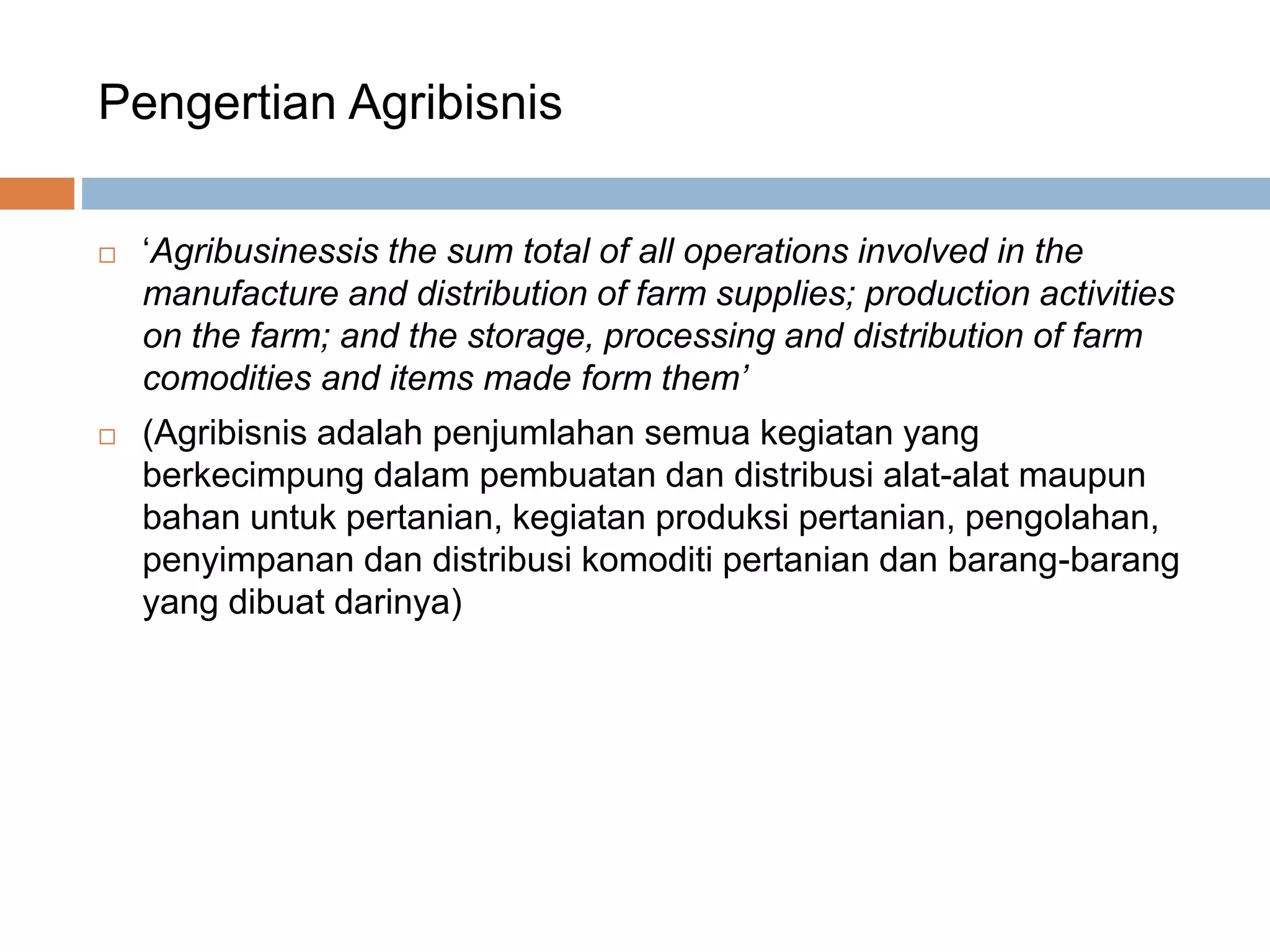 W1D3-1.3 Sistem Agribisnis | PPTX