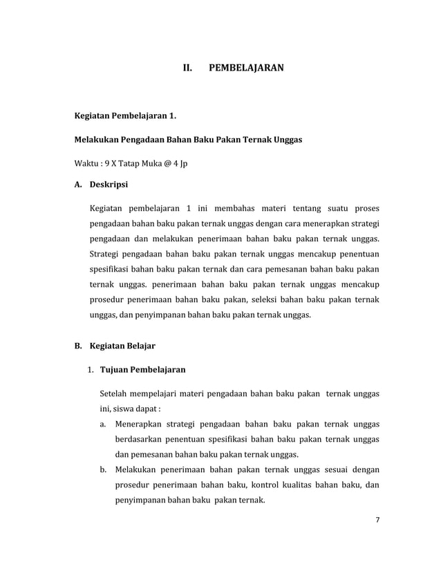 Agribisnis pakan ternak_unggas (2) | PDF