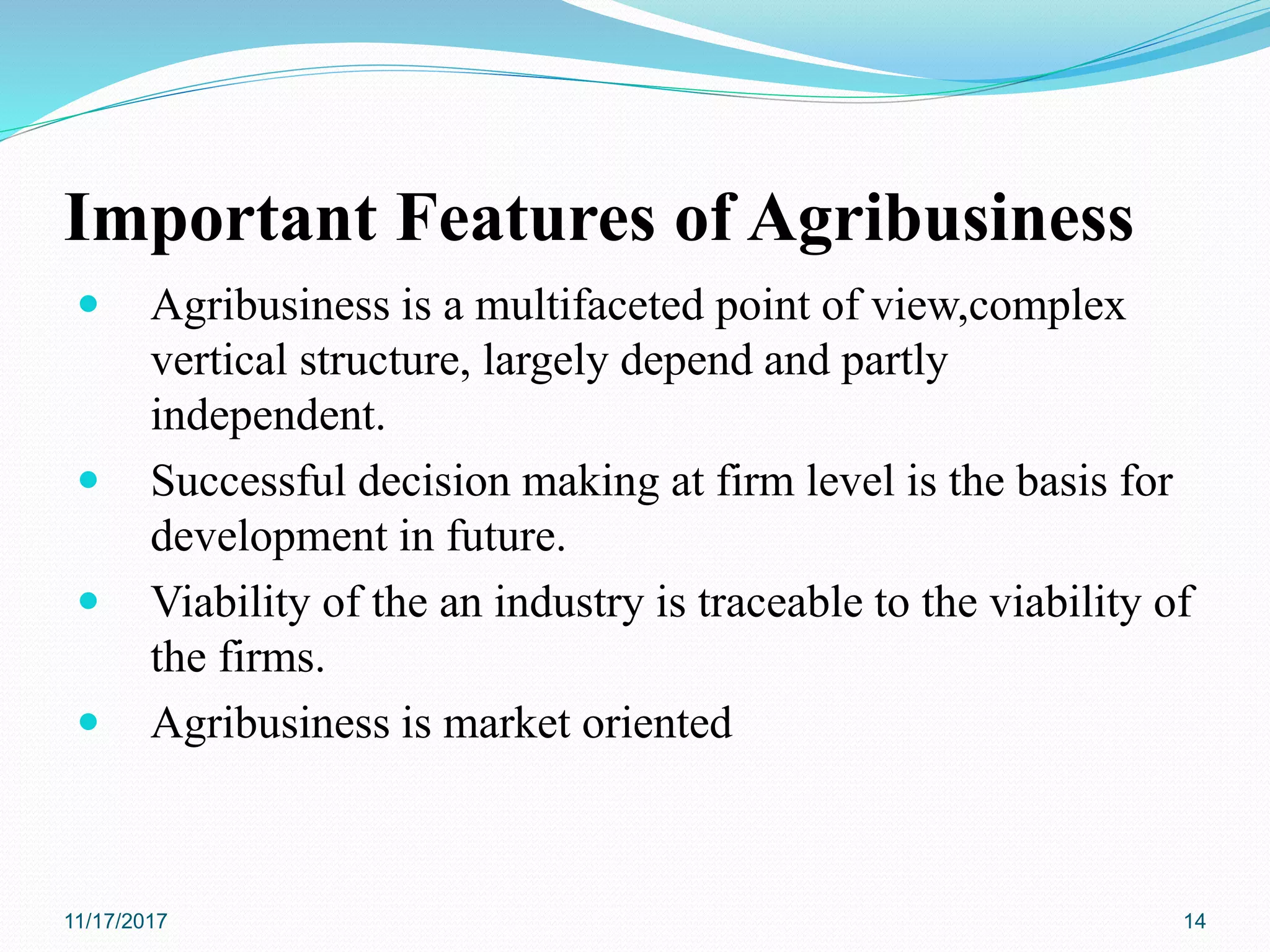 Agribusiness | PPTX