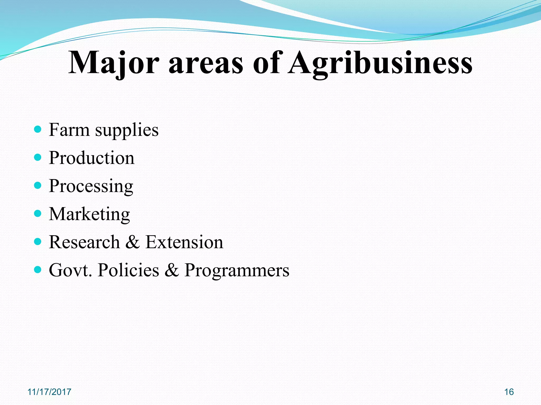 Agribusiness | PPTX
