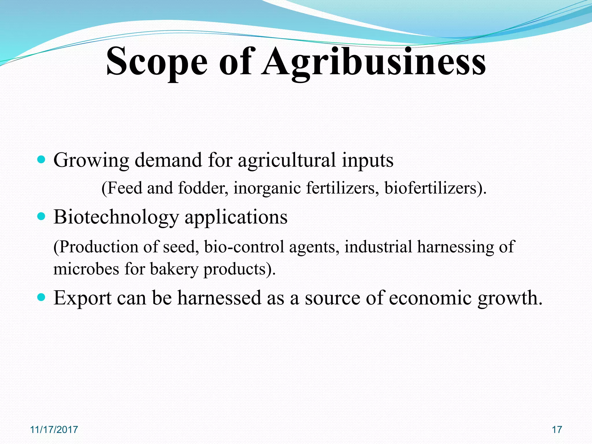 Agribusiness | PPTX