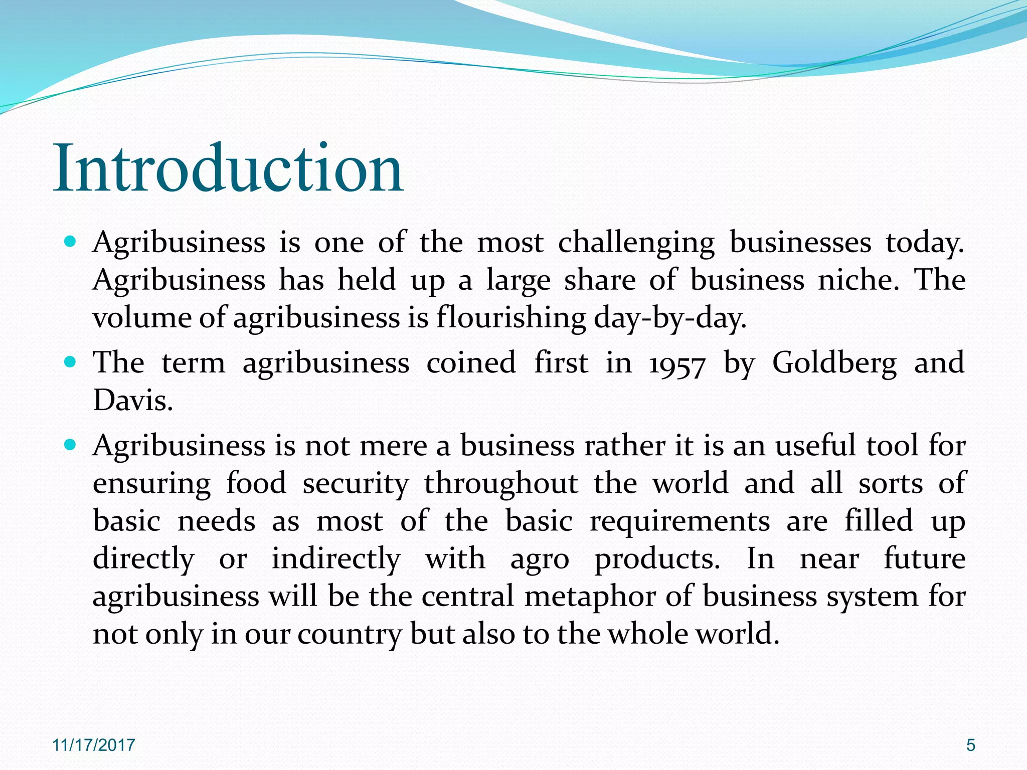 Agribusiness | PPTX
