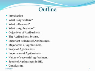 Agribusiness | PPTX