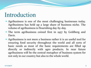 Agribusiness | PPTX