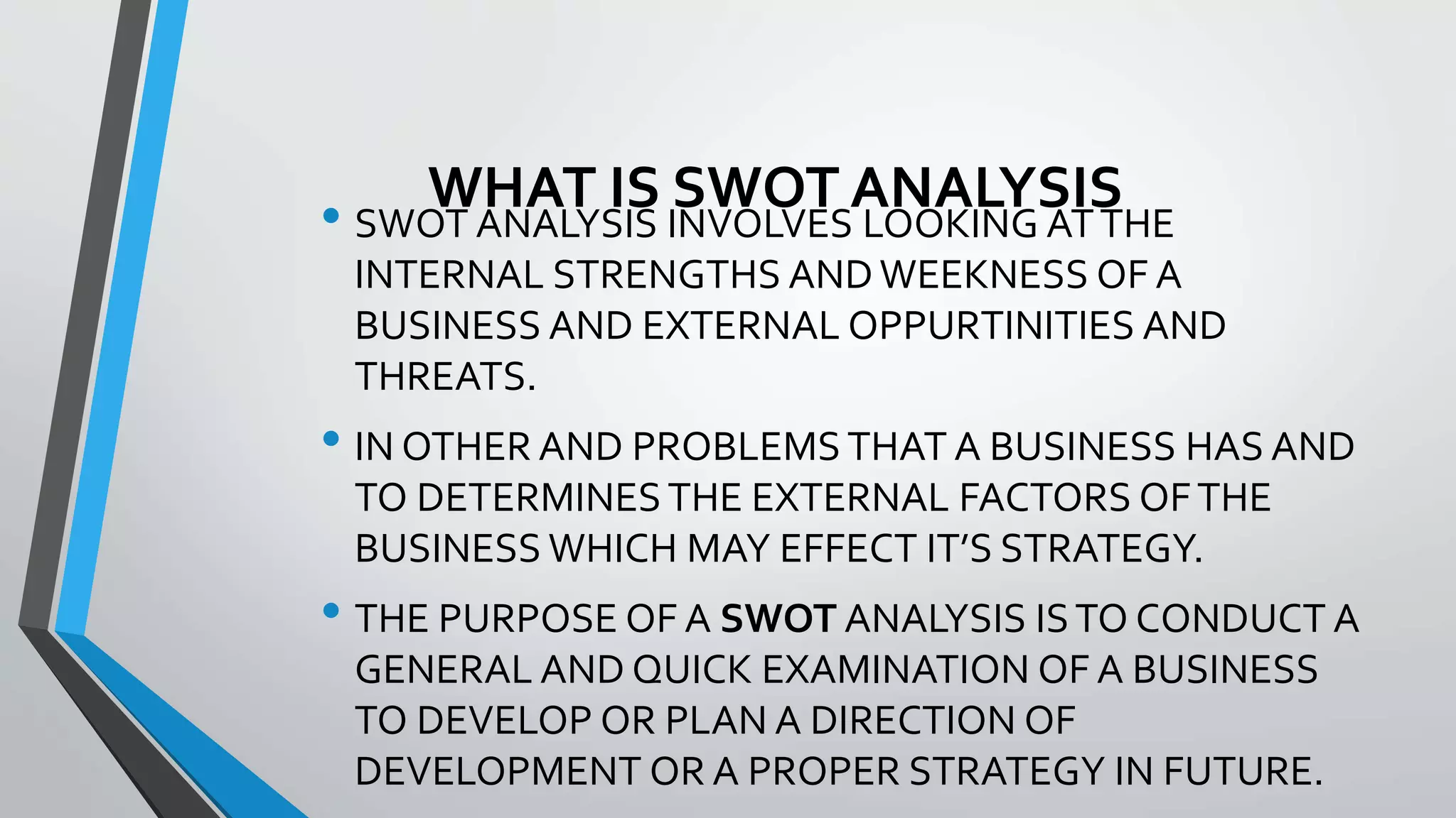 Business model analysis SWOT & PEST analysis | PPTX