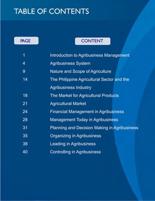 Agribusiness Management Worktext | PDF