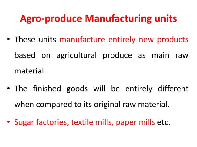 Introduction to Agribusiness Management | PPTX | Agriculture | Industries