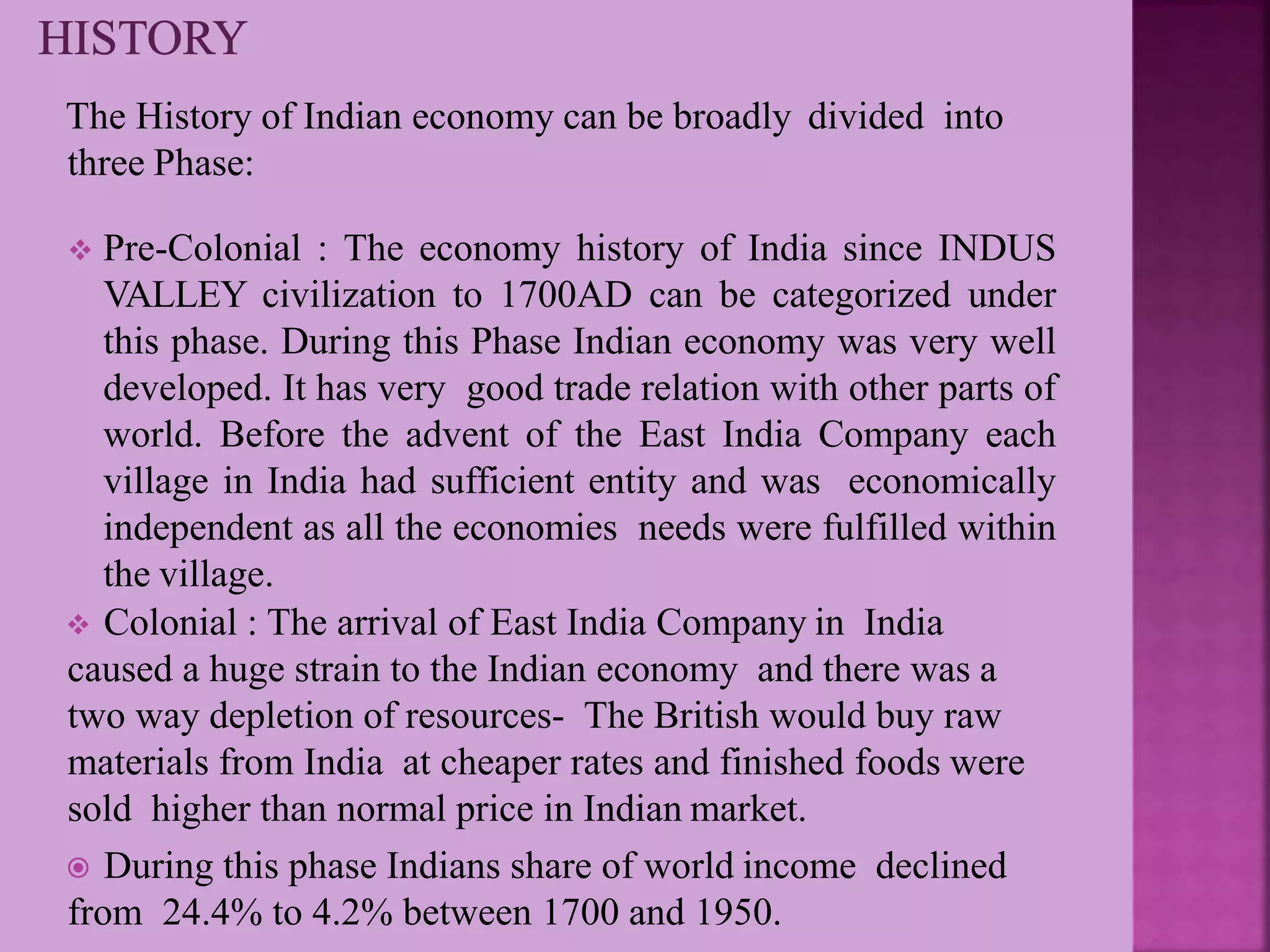 Indian Economy and Globalization | PPT
