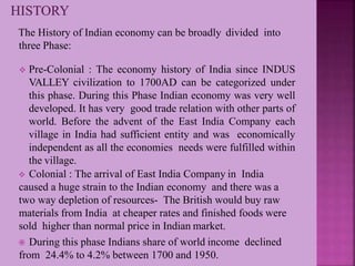 Indian Economy and Globalization | PPT