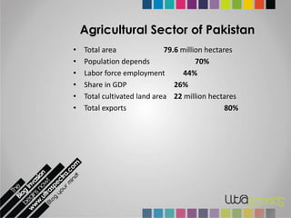 Agricultue issue Pakistan new | PPTX