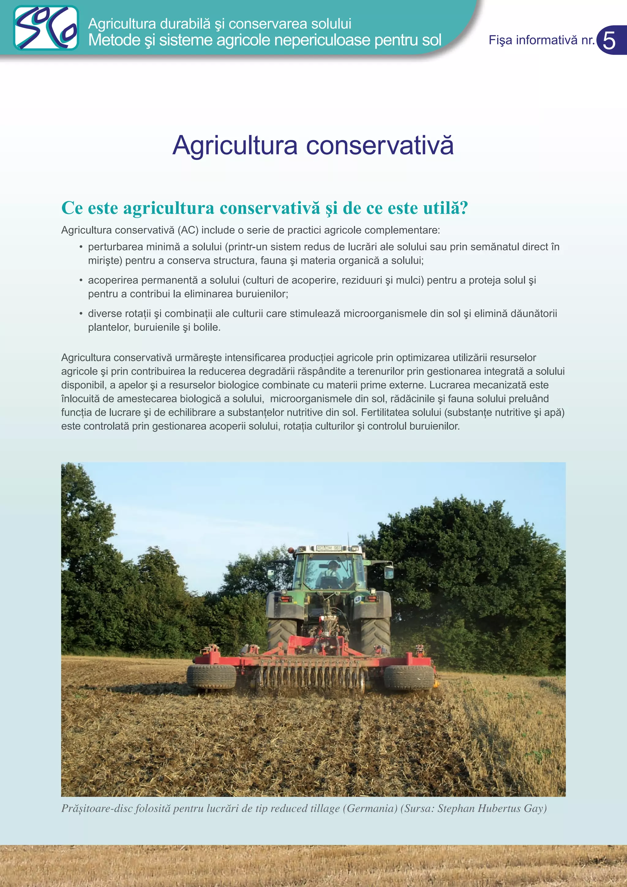 Agricultura conservativa | PDF