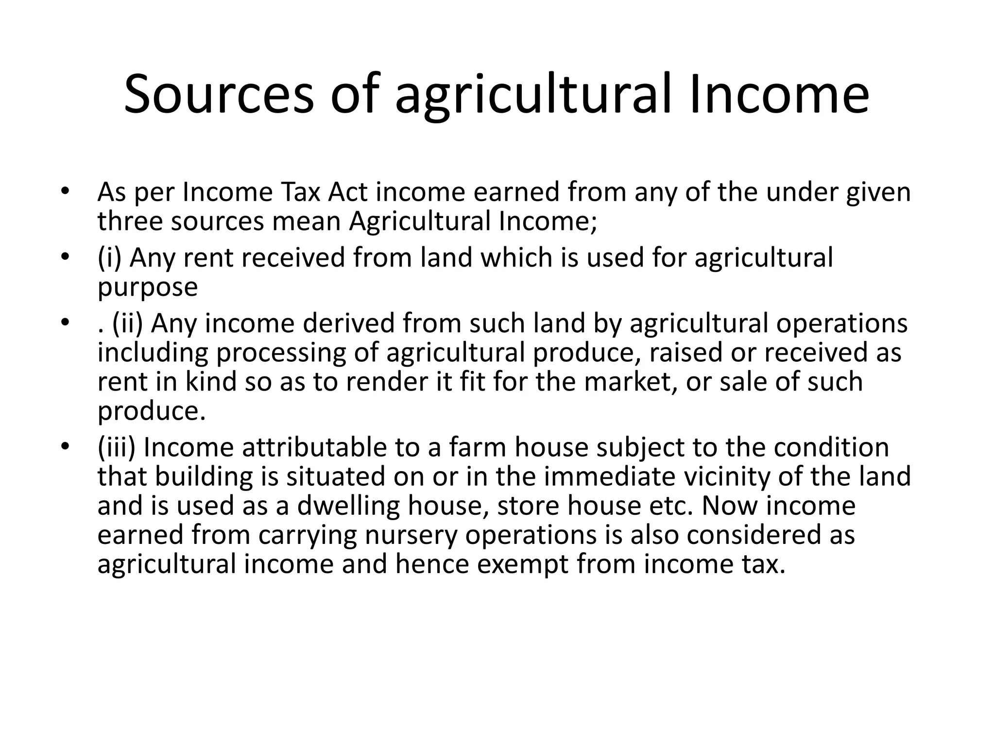 agricultural-incomeppt.pptx | Agriculture | Industries