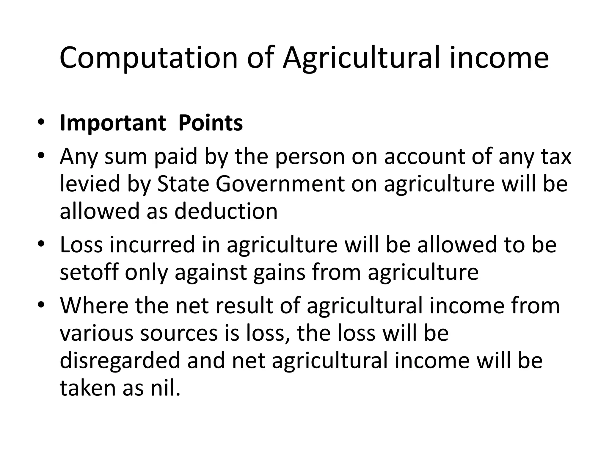 agricultural-incomeppt.pptx | Agriculture | Industries