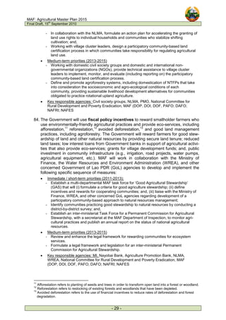 Agricultural master-plan-2011-2015 | PDF | Agriculture | Industries