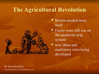 AGRICULTURAL-REVOLUTION presentation for the subject | PPTX