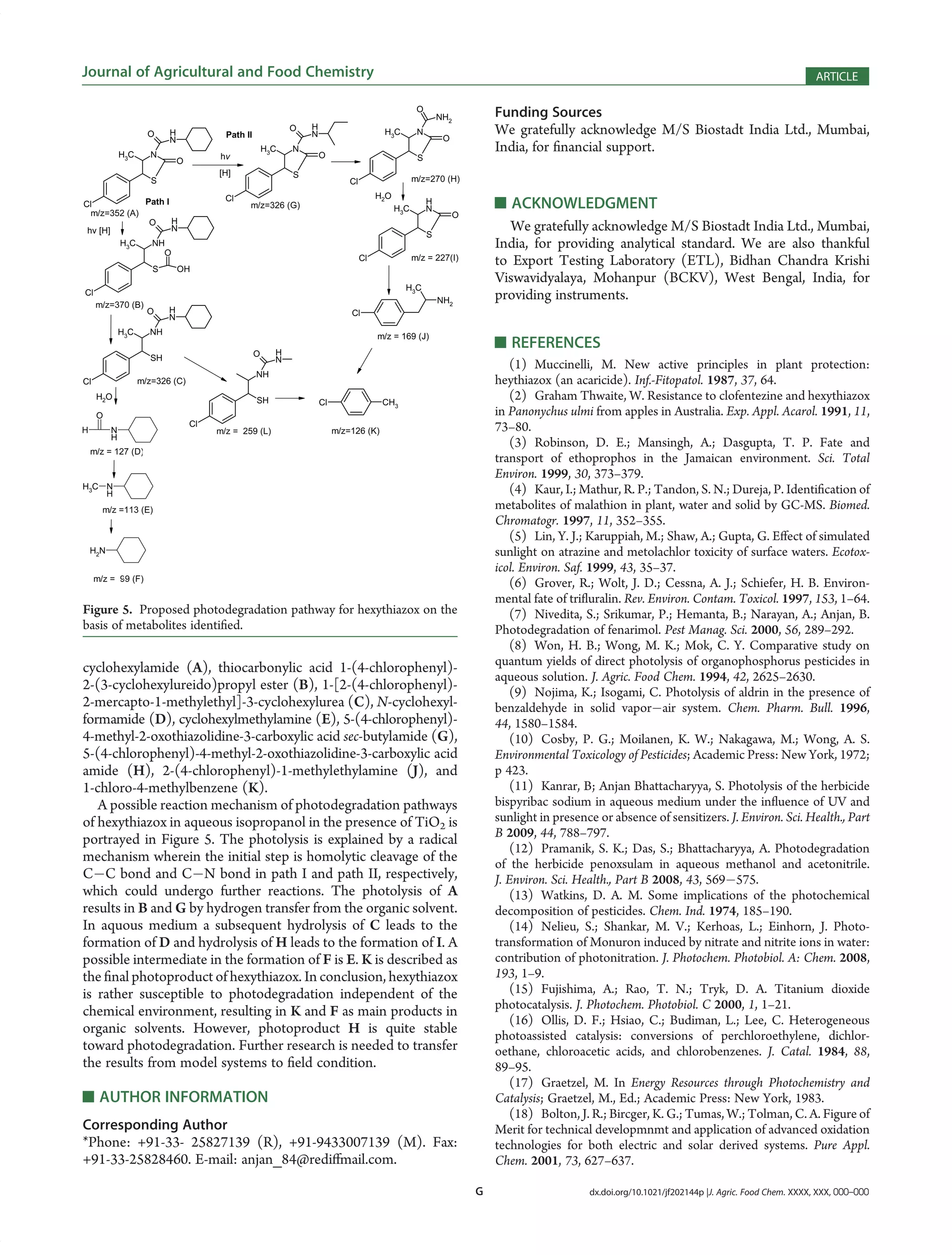 Agricultural and food chemistry sudeb mandal acs | PDF