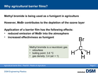 Agricultural barrier films Plast09 | PPS