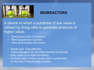Agricultural biotechnology, overview | PPTX