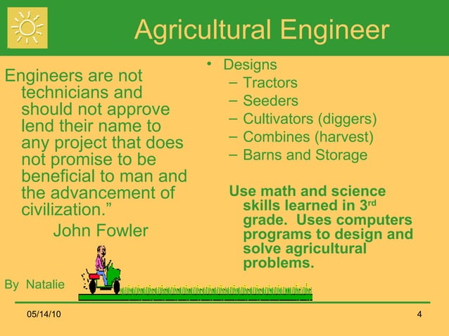 Agricultural Careers | PPT | Agriculture | Industries