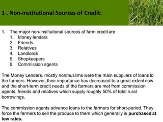 Agriculturalcredit | PPT