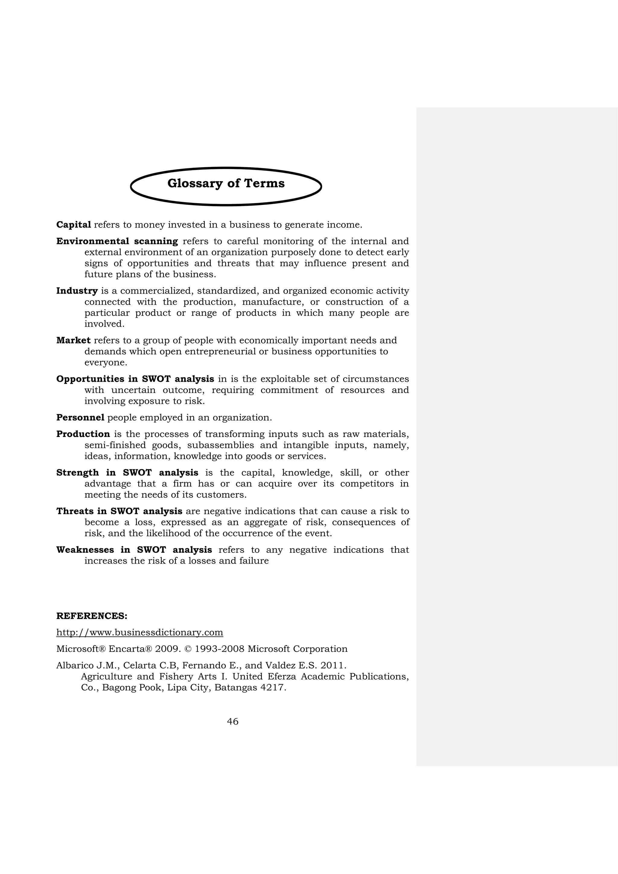 Agricultural crop production module 1 | PDF