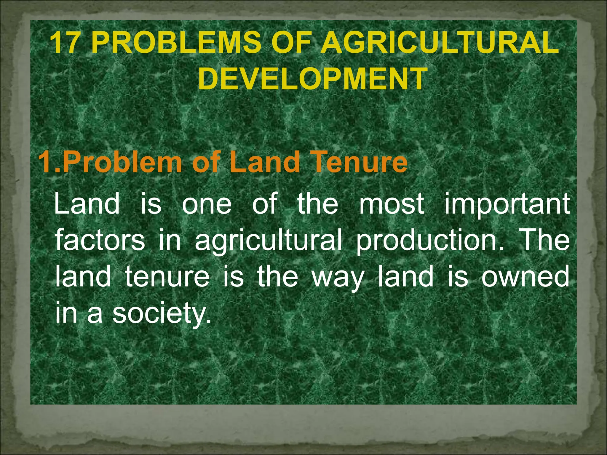 AGRICULTURAL DEVELOPMENT-Presentation.ppt