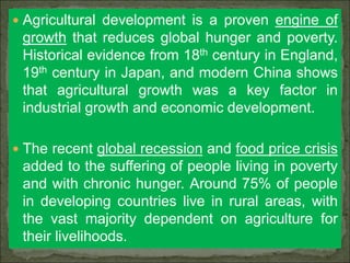 AGRICULTURAL DEVELOPMENT-Presentation.ppt